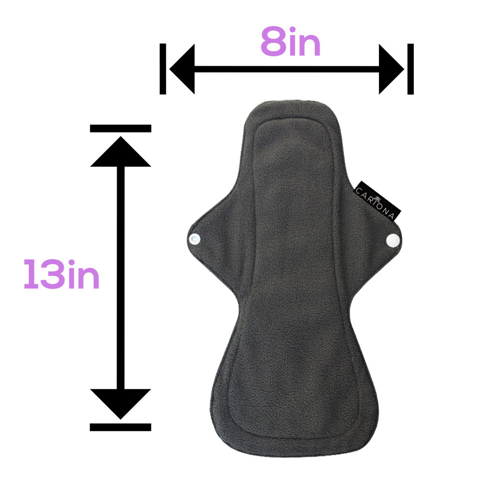 Eco-Friendly & Super Absorbent Reusable Cloth Overnight Pad | Cariona
